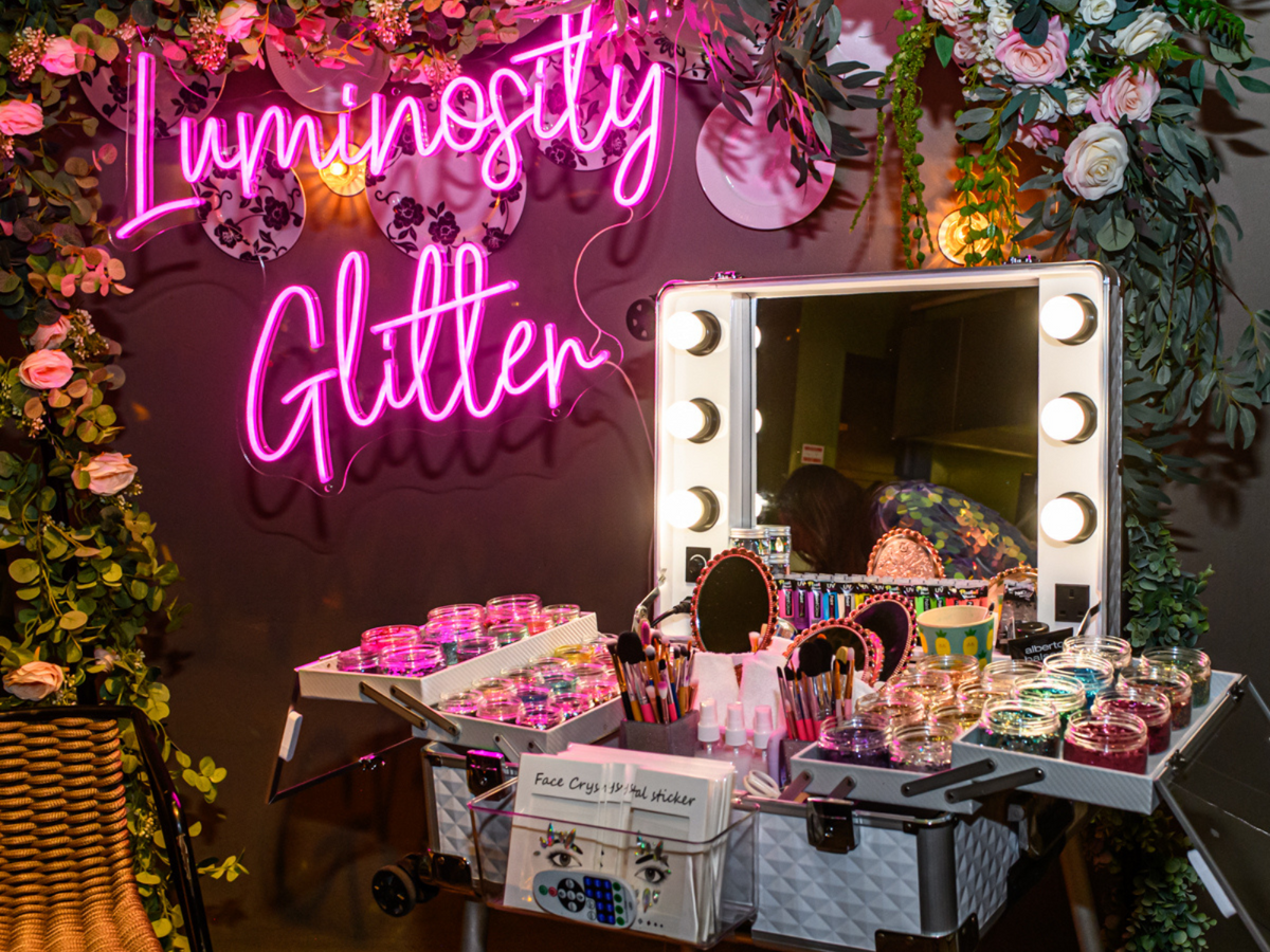 Luminosity Glitter - Biodegradable Glitter and Eco Glitter Bar Hire